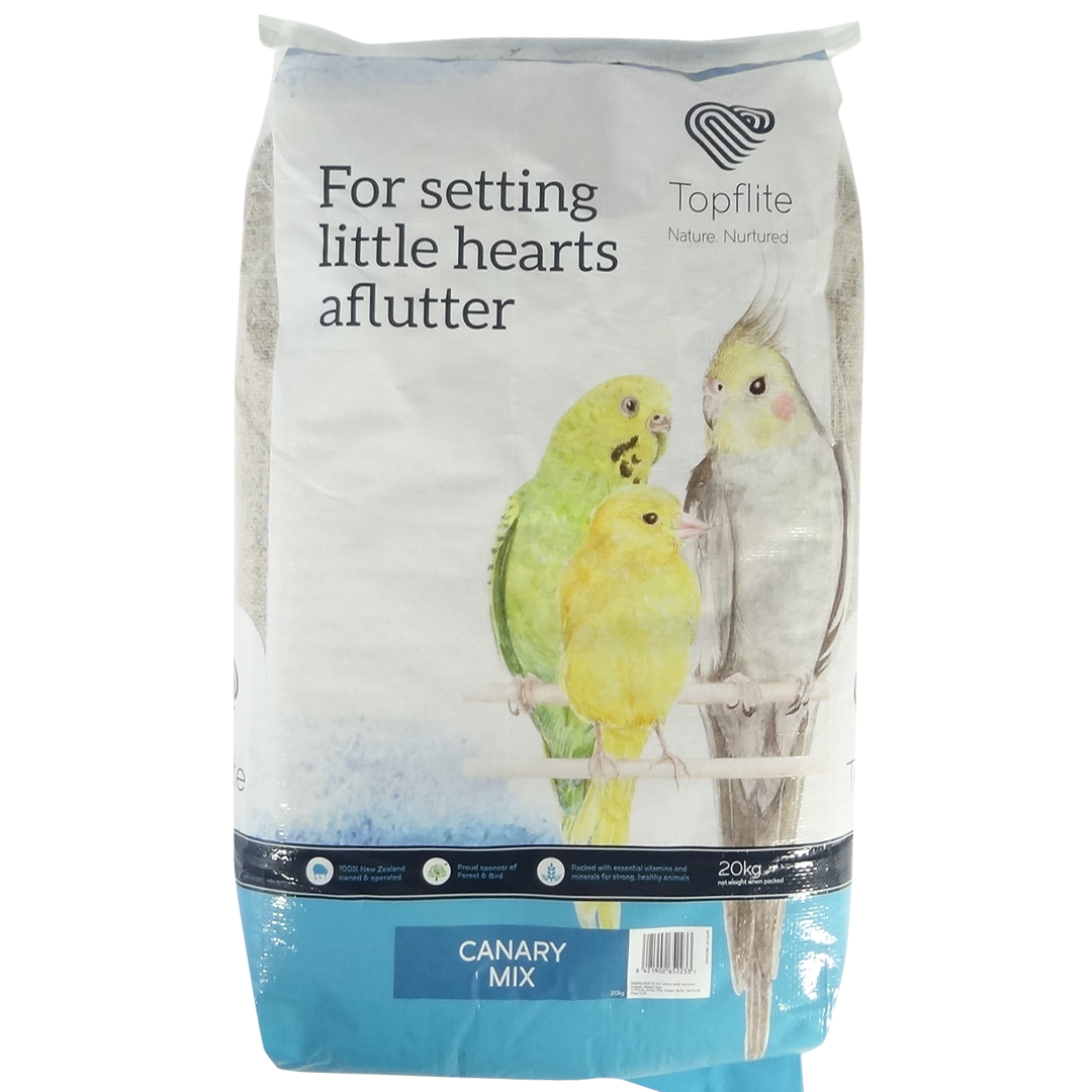 Aviary Bird Seed NZ | Topflite Seed Bird Feed Mixes – Wilderness Woodend