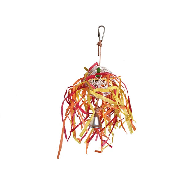 Featherland Fireball Parrot toy – Wilderness Woodend