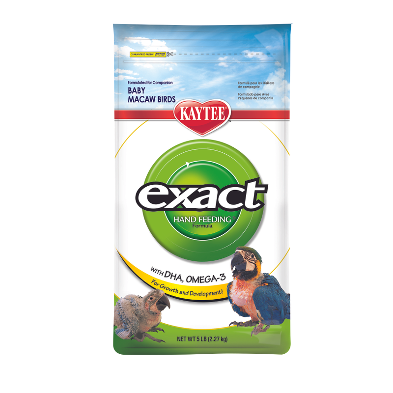 Kaytee Exact Hand Rearing Formula - Baby Macaw – Wilderness Woodend