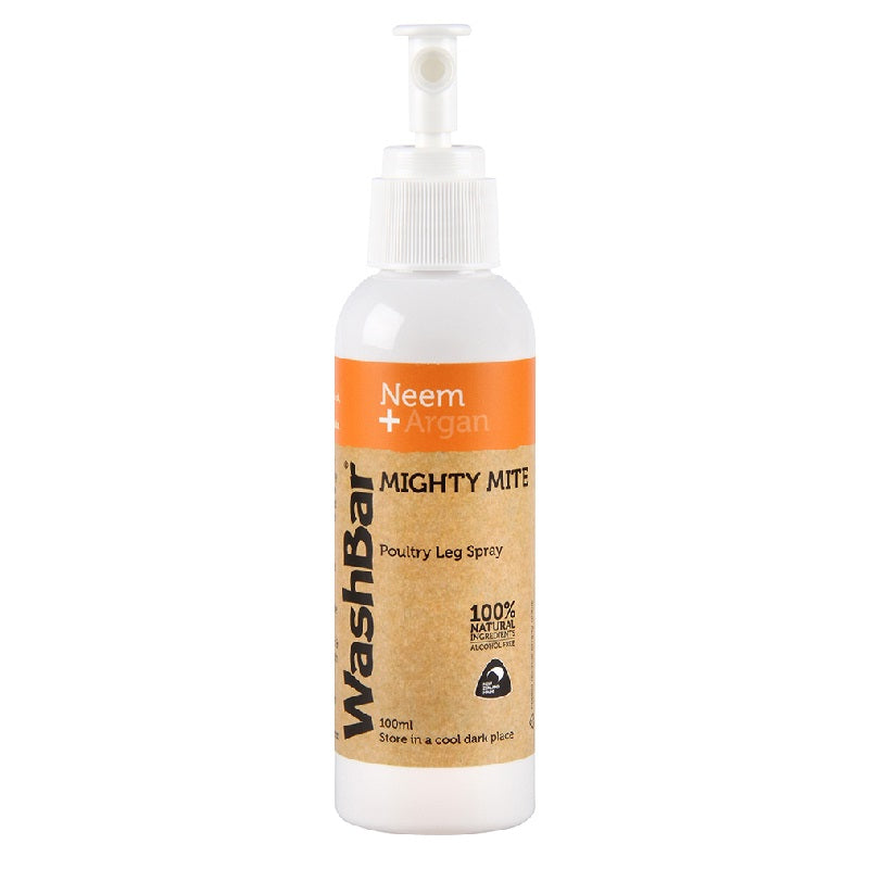 WashBar Mighty Mite Poultry Leg Spray 100ml – Wilderness Woodend